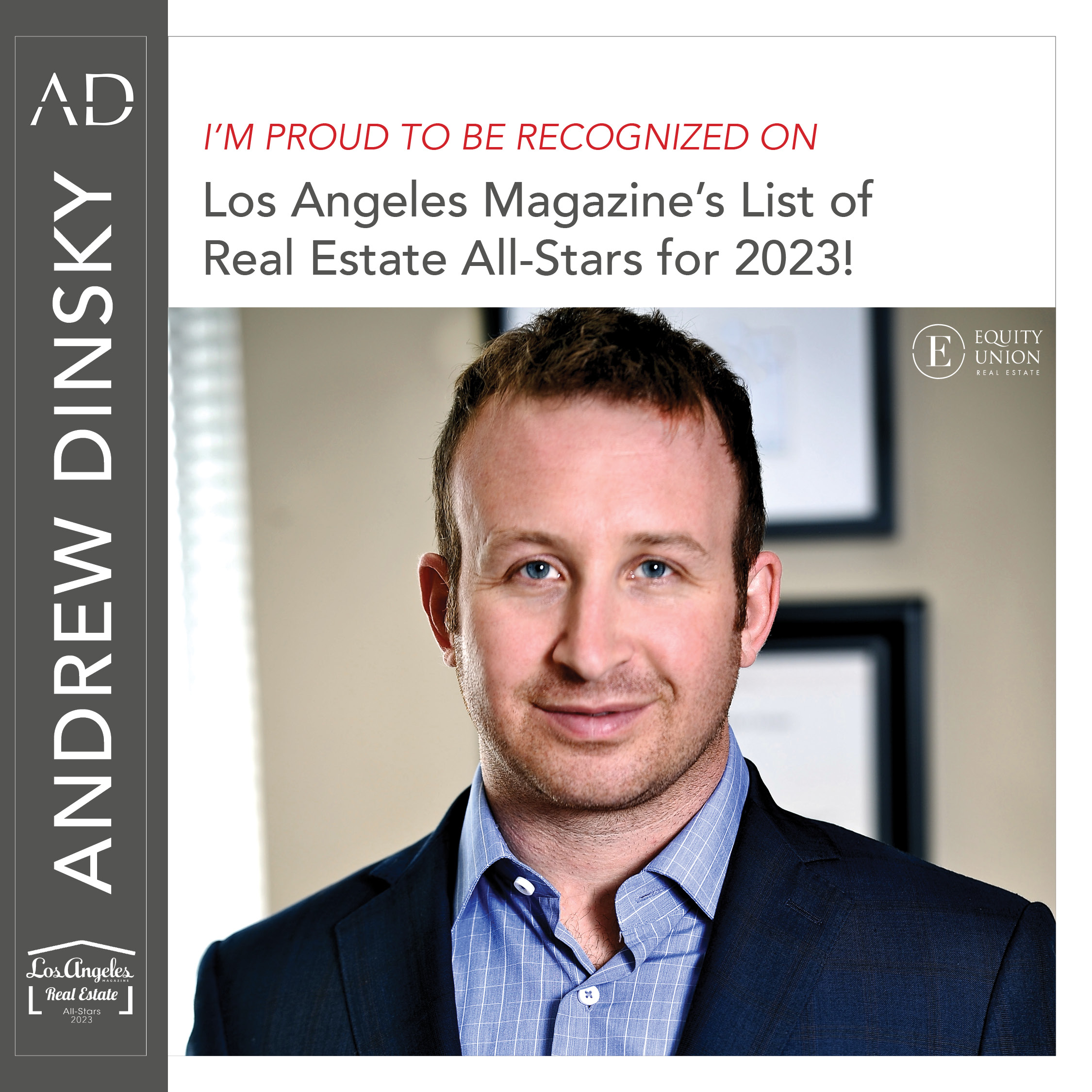Andrew Dinsky - LA Mag Real Estate All Stars-2023 - The Dinsky Team